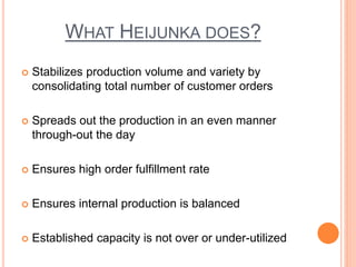 Principle 4 heijunka | PPTX