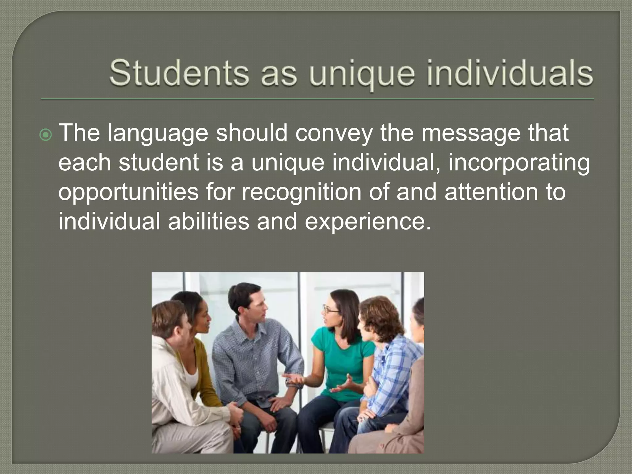 Principle 9 language | PPTX