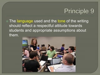 Principle 9 language | PPTX