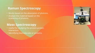 PRINCIPLE AND APPLICATION OF SPECTROSCOPY .pptx
