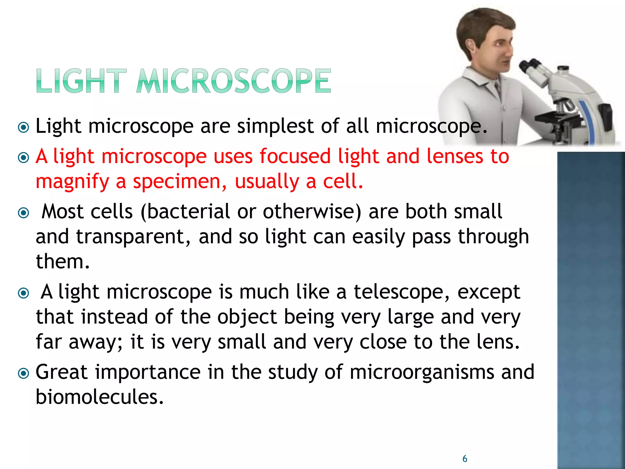 Bright field microscopy, Principle and applications | PPTX