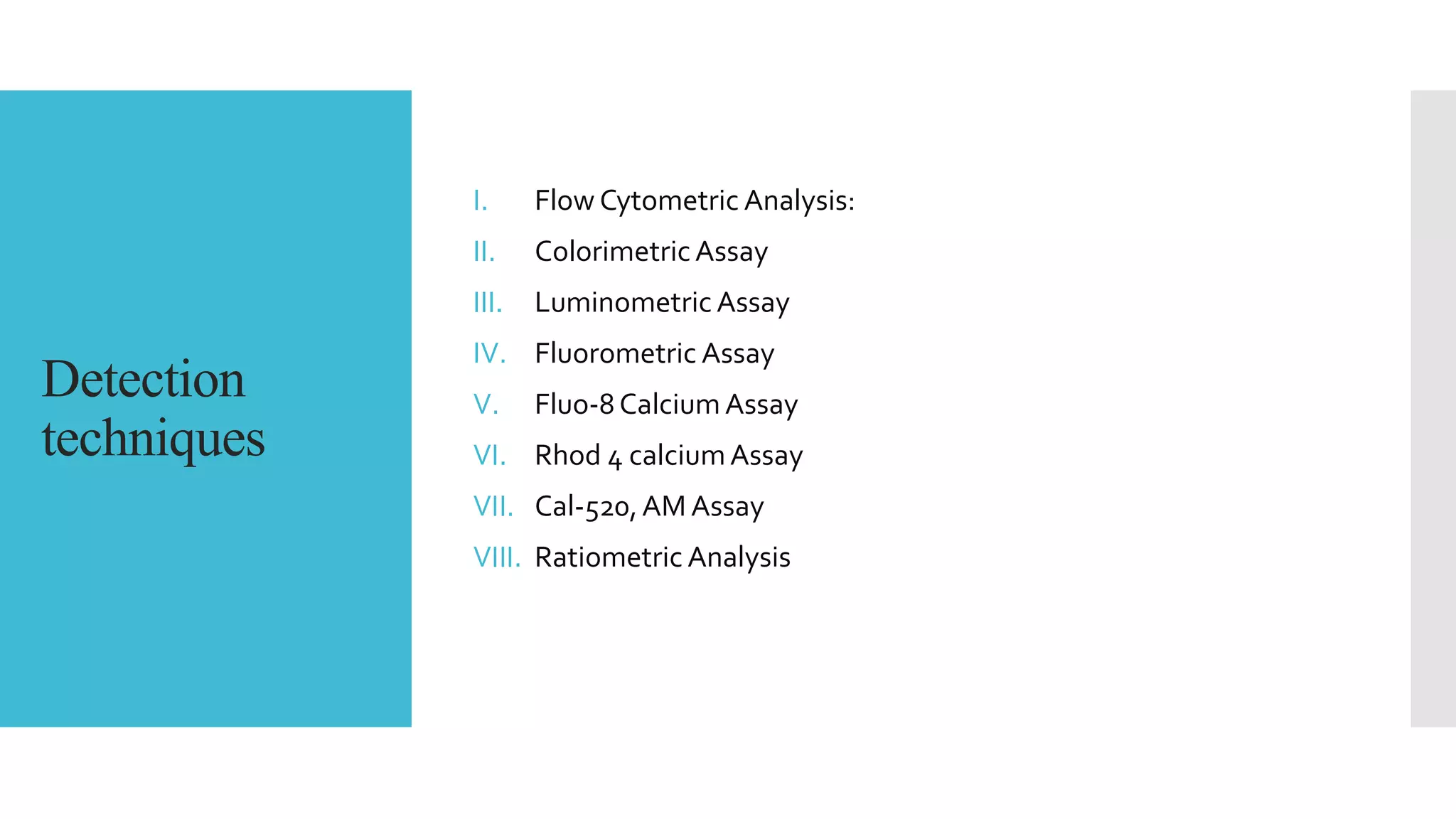 Principle and applications of glucose uptake and calcium influx assay ...