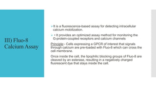 Principle and applications of glucose uptake and calcium influx assay ...