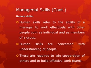 Principle and practices of management ch1 | PPTX | Business ...