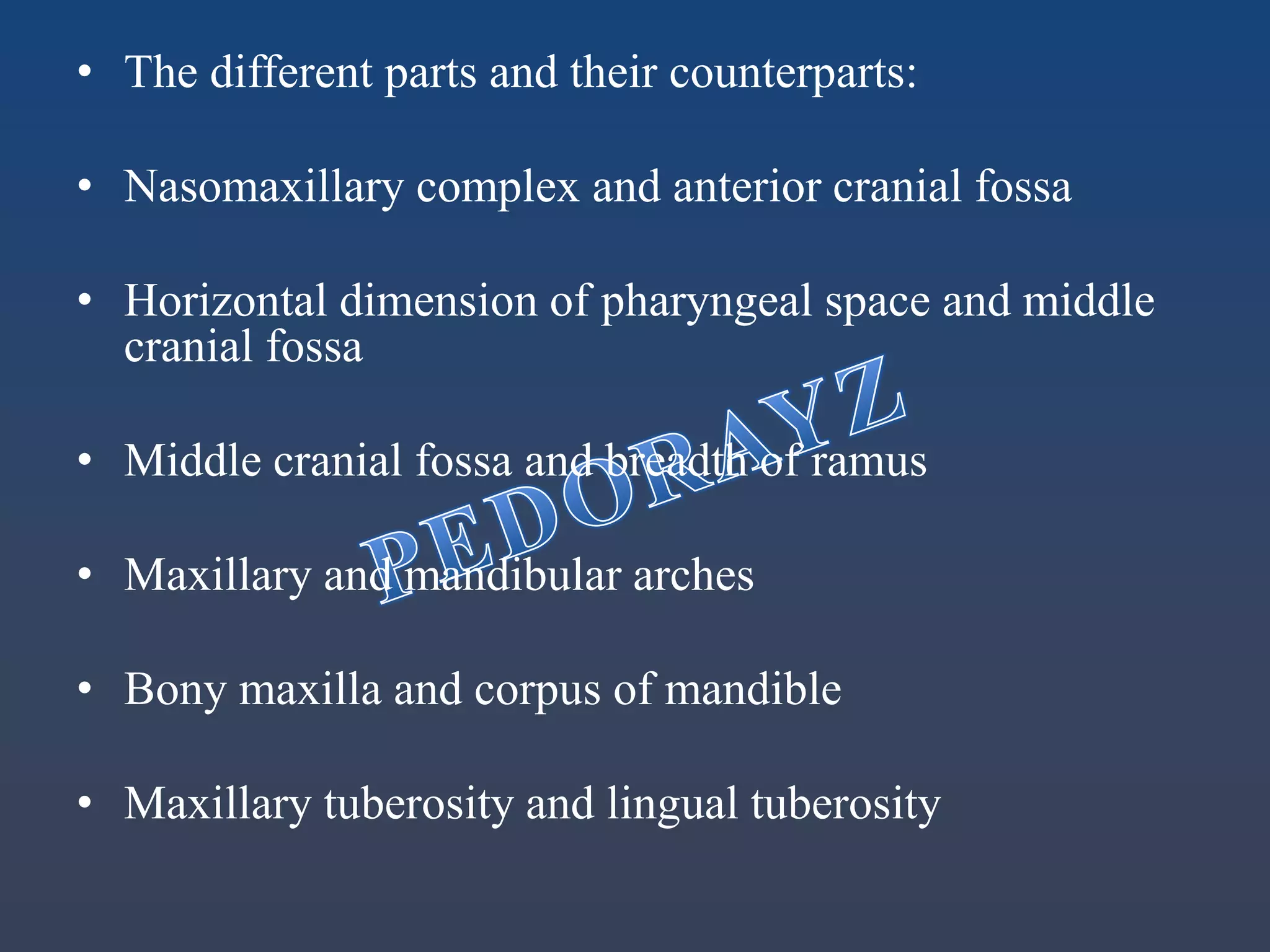 Principle and theories of craniofacial growth | PDF
