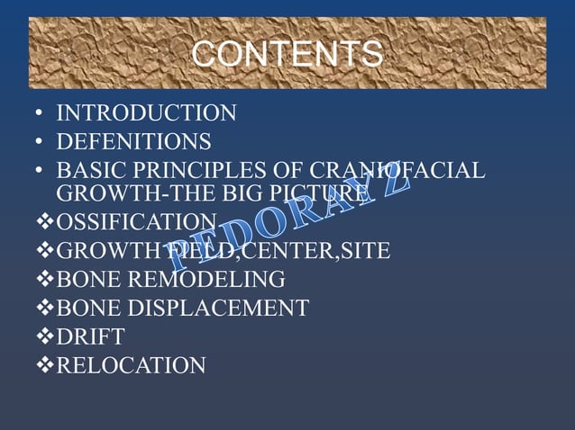 Principle and theories of craniofacial growth | PDF | Bone and Joint ...