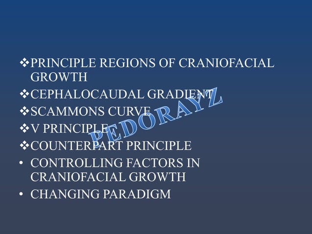 Principle and theories of craniofacial growth | PDF | Bone and Joint ...