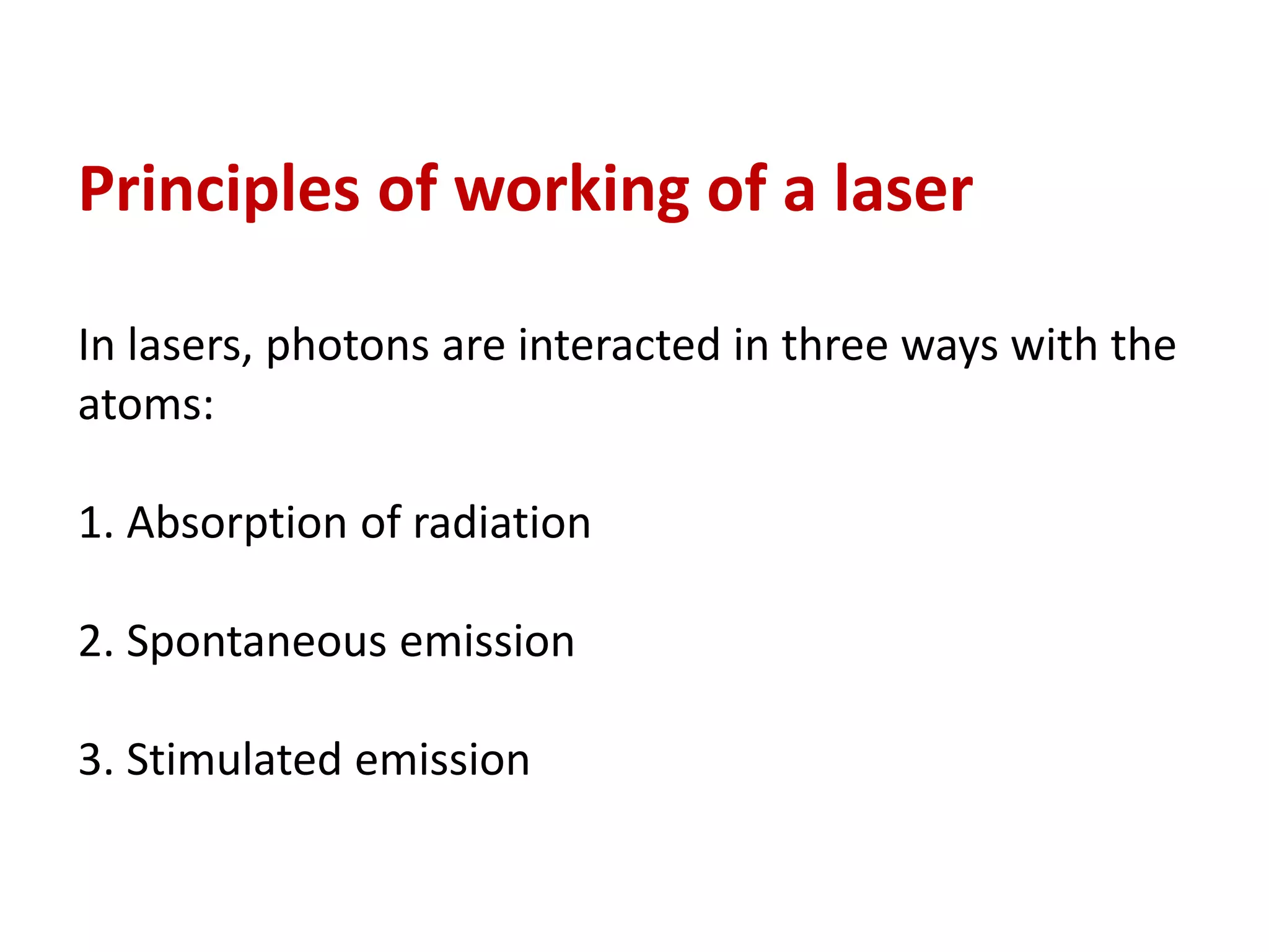 Principle And Working of A Semiconductor Laser.pptx