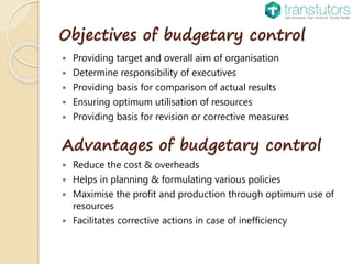 Principle Budget Factor | Accounting | PPTX