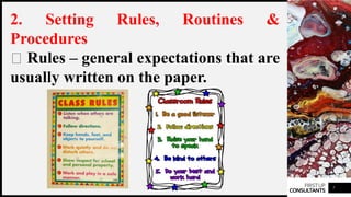 Principle of Classroom Management | PPTX