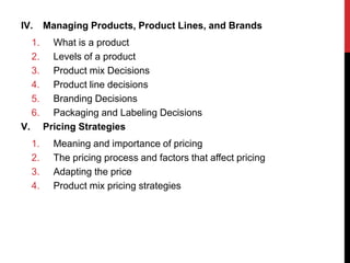 Principle Course Outline.pptx | Business Administration | Business