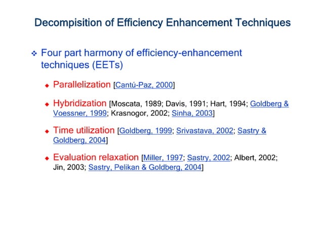 Principled Efficiency Enhancement Techniques | PPT