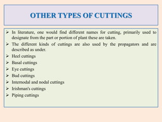 Principle & different method of cutting & layering] | PPTX