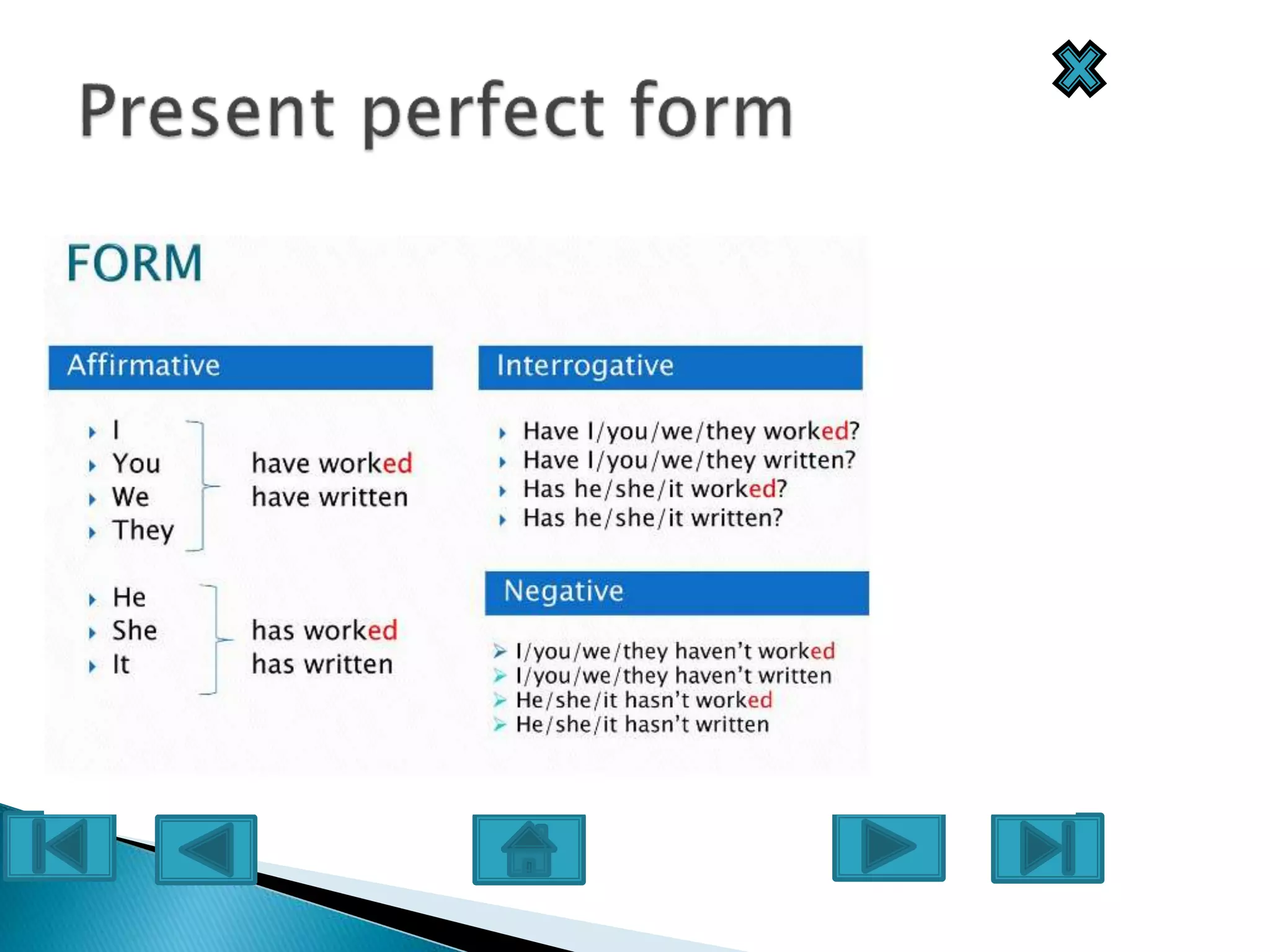 Present Perfect | PPTX