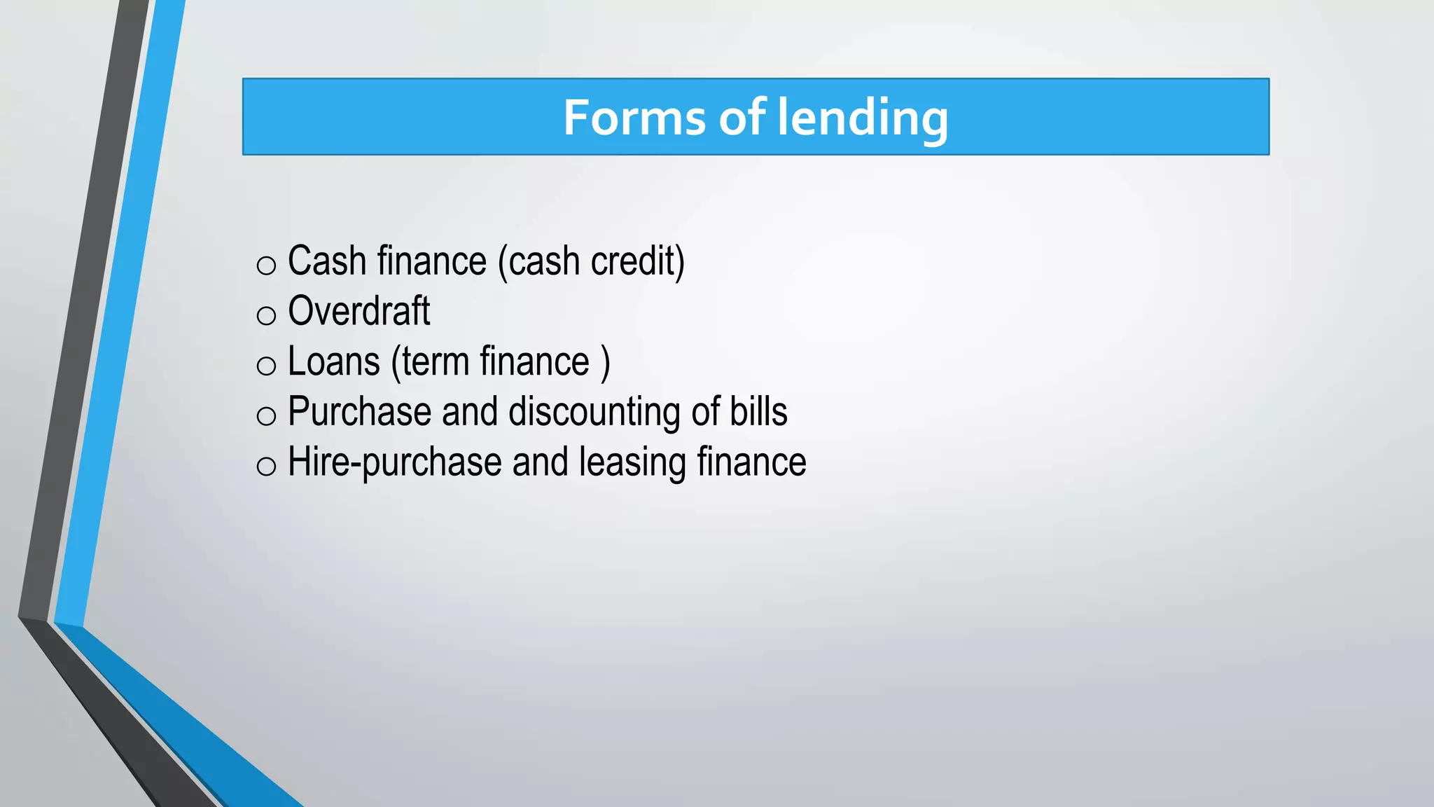 Principle & Forms of Lending (USAMA 224).pptx