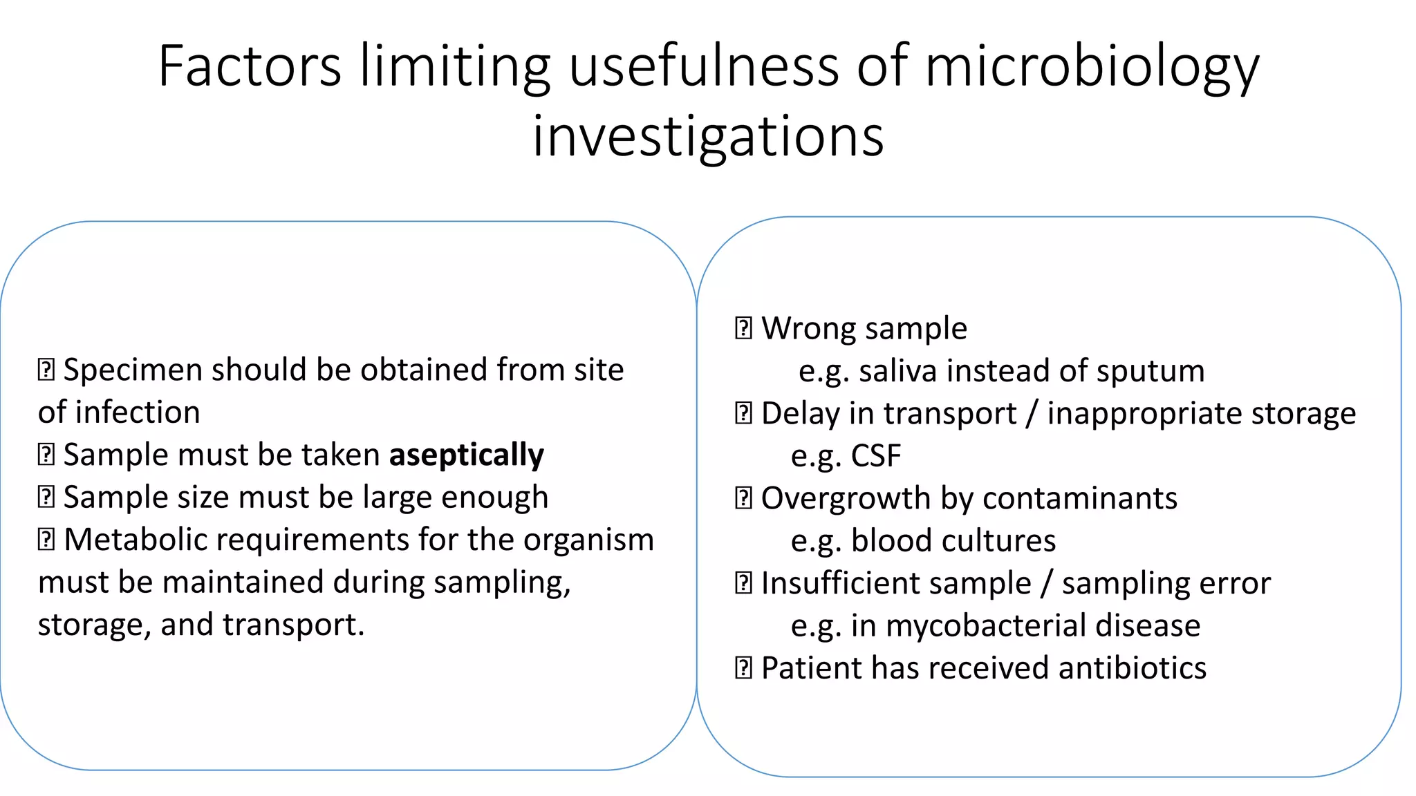 Principle laboratory diagnosis of infectious diseases | PPTX