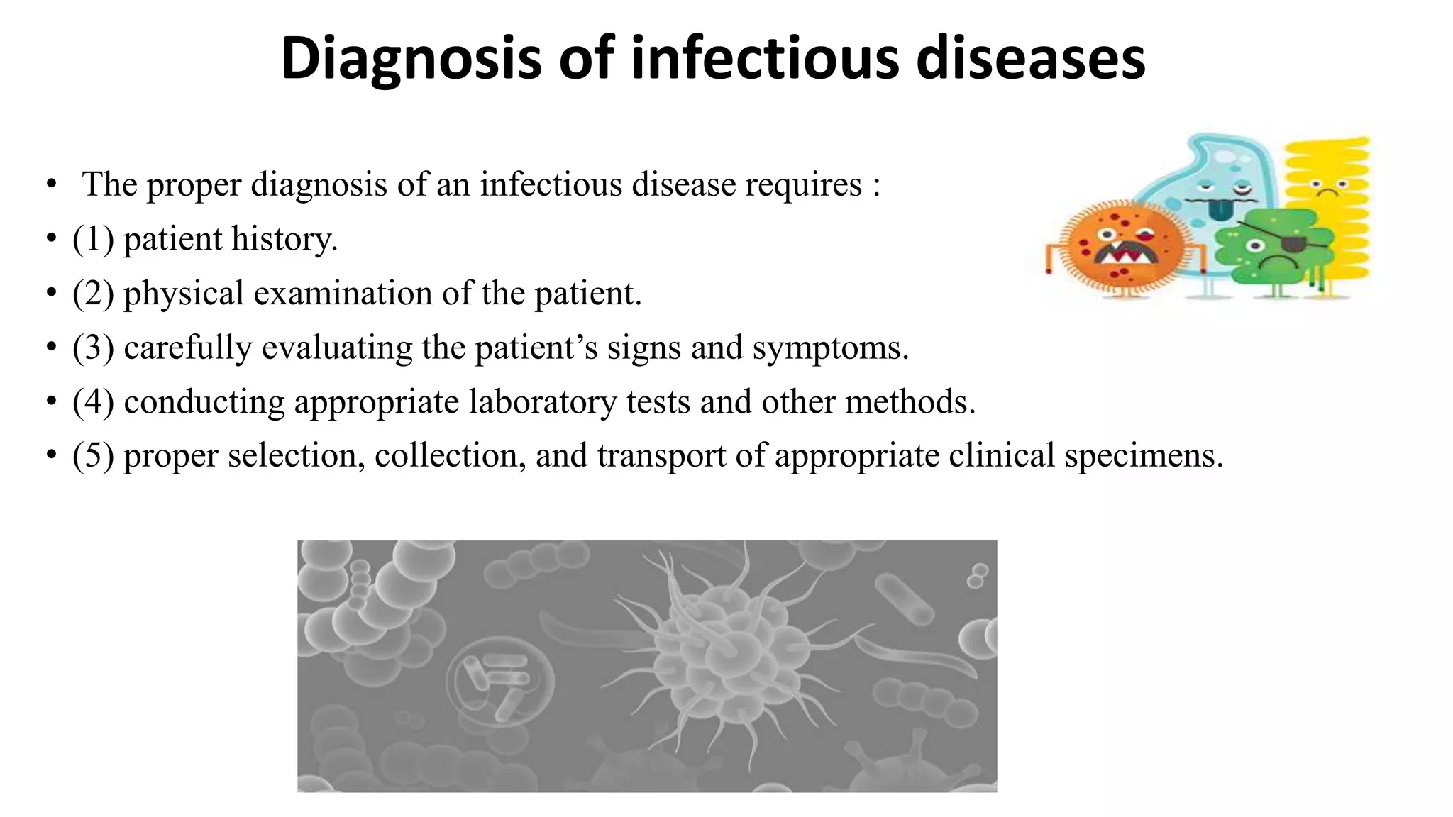Principle laboratory diagnosis of infectious diseases | PPTX