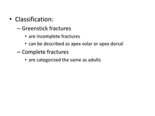 Principle management fracture forearm (shaft and distal end radius) in ...