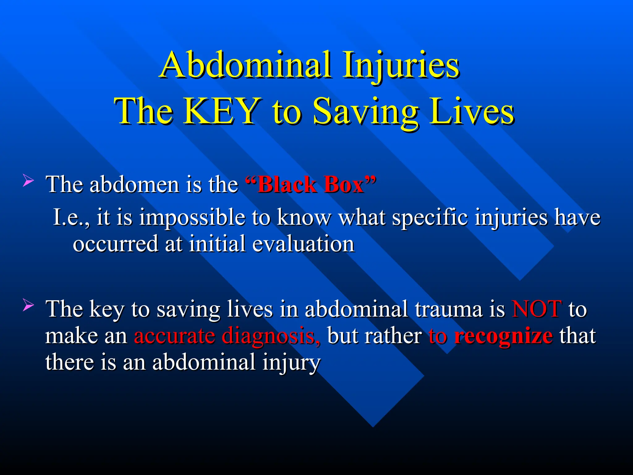Principle of abdom trauma the lect main.ppt
