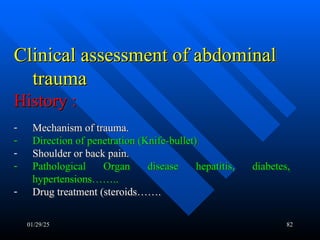 Principle of abdom trauma the lect main.ppt