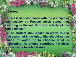 Principle of active involvement | PPTX