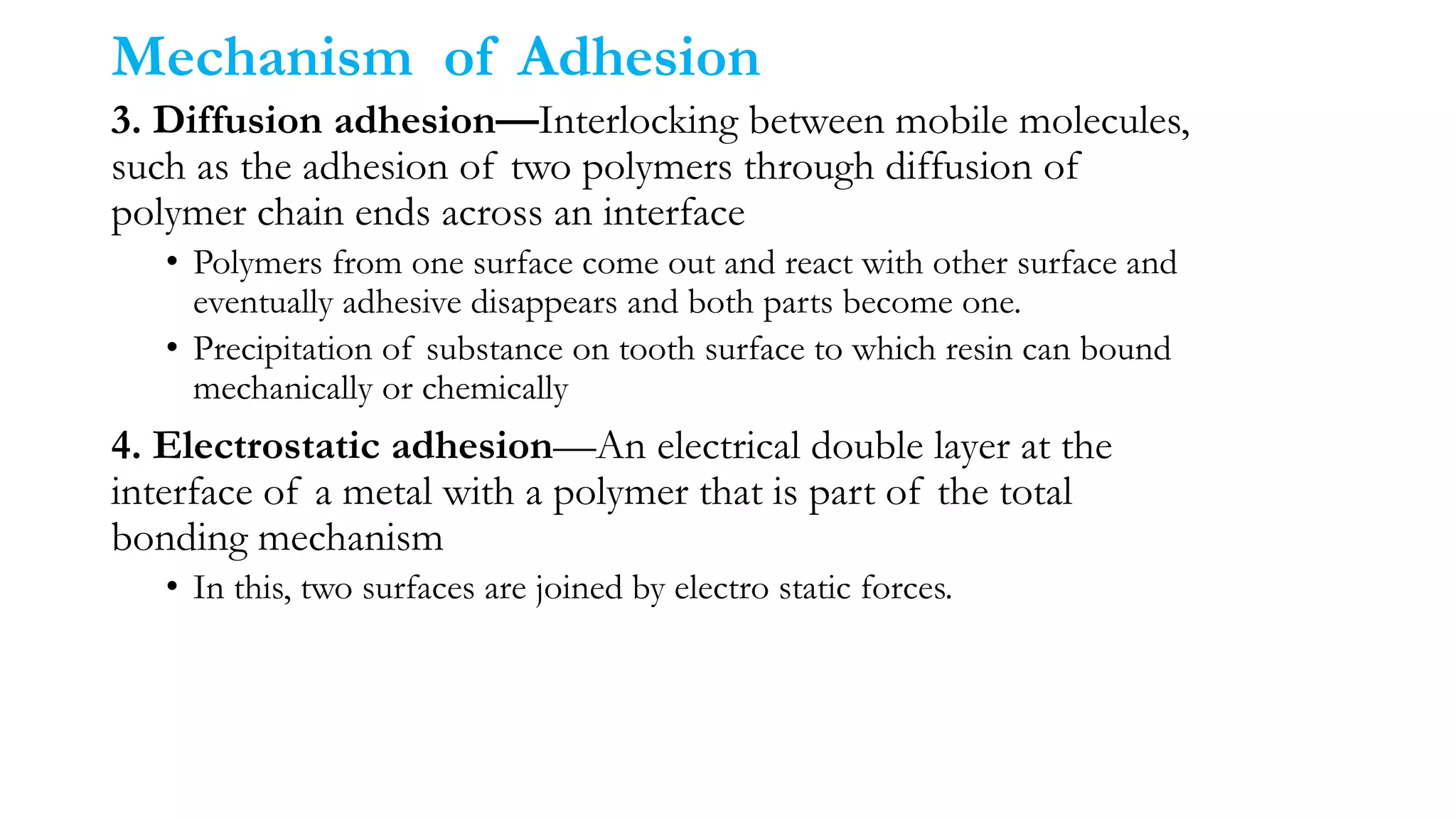 Principle of adhesion | PPTX