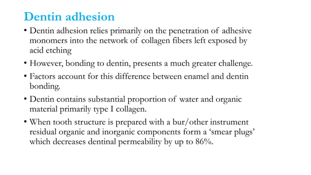 Principle of adhesion | PPTX