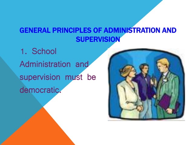Principle of Administration And Supervision | PDF | Professional School ...