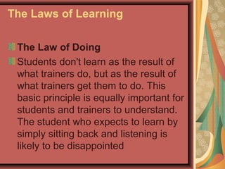 Principle of adult learning | PPT