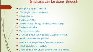 Principle of art | PPTX