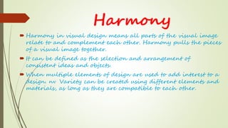 Principle of art | PPTX