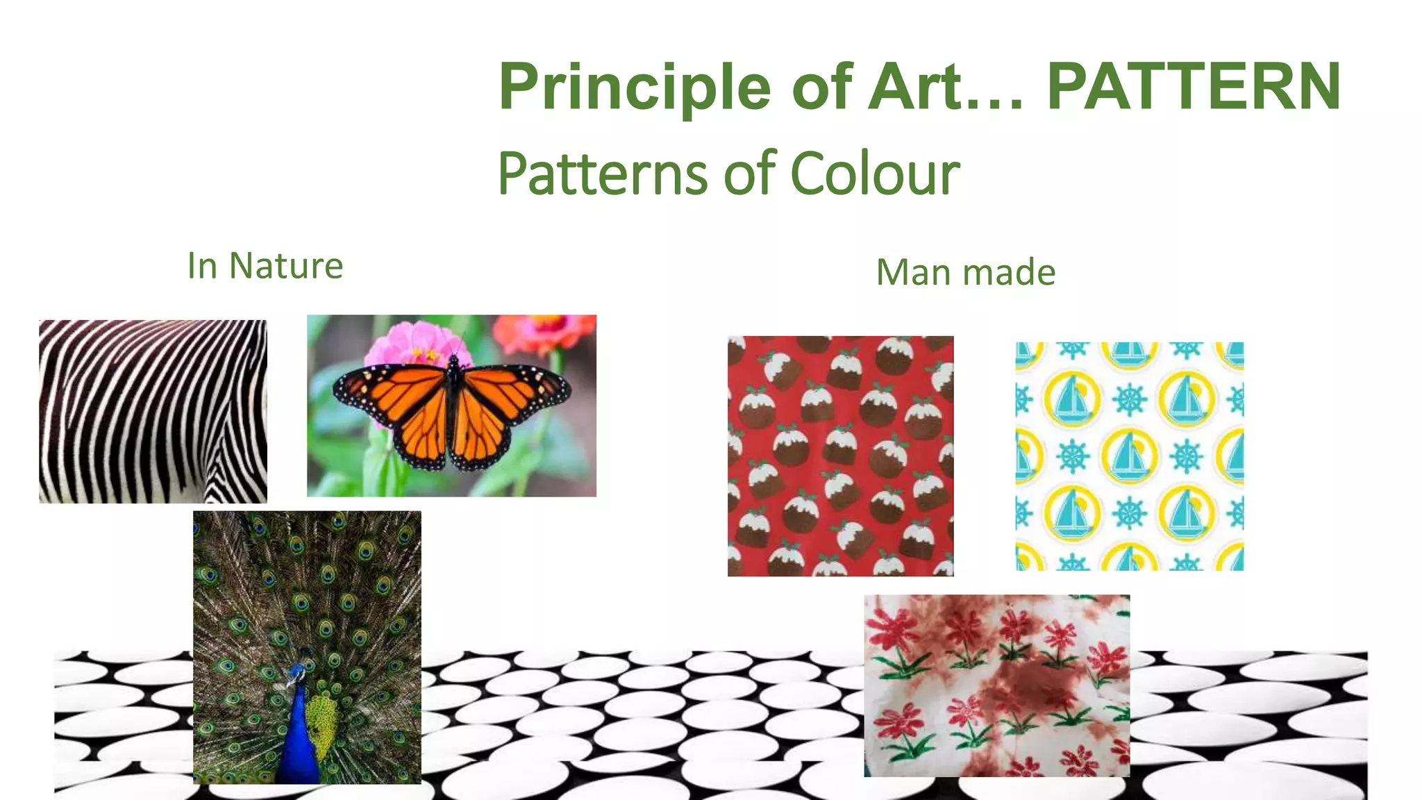 Principle of art pattern | PPTX
