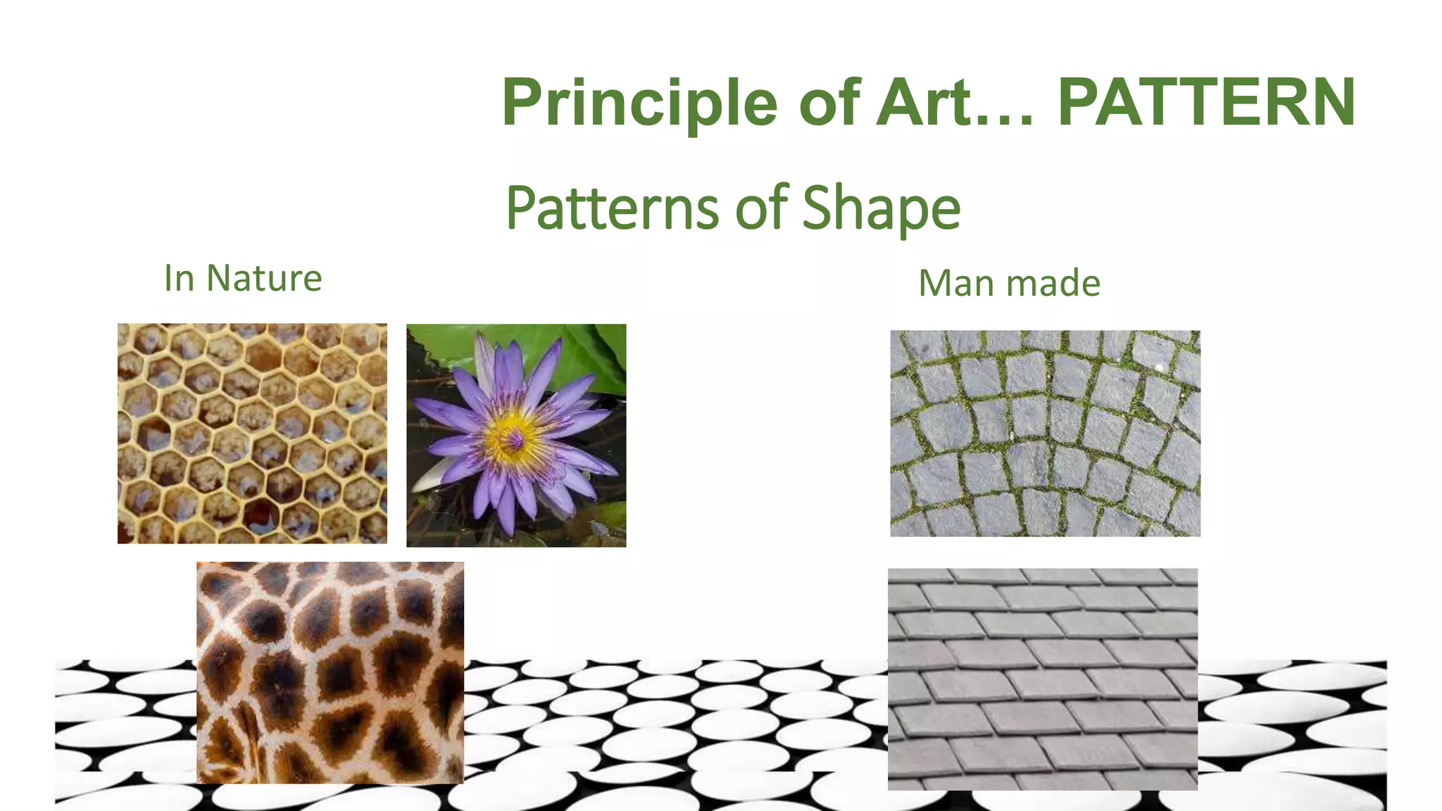 Principle of art pattern | PPTX