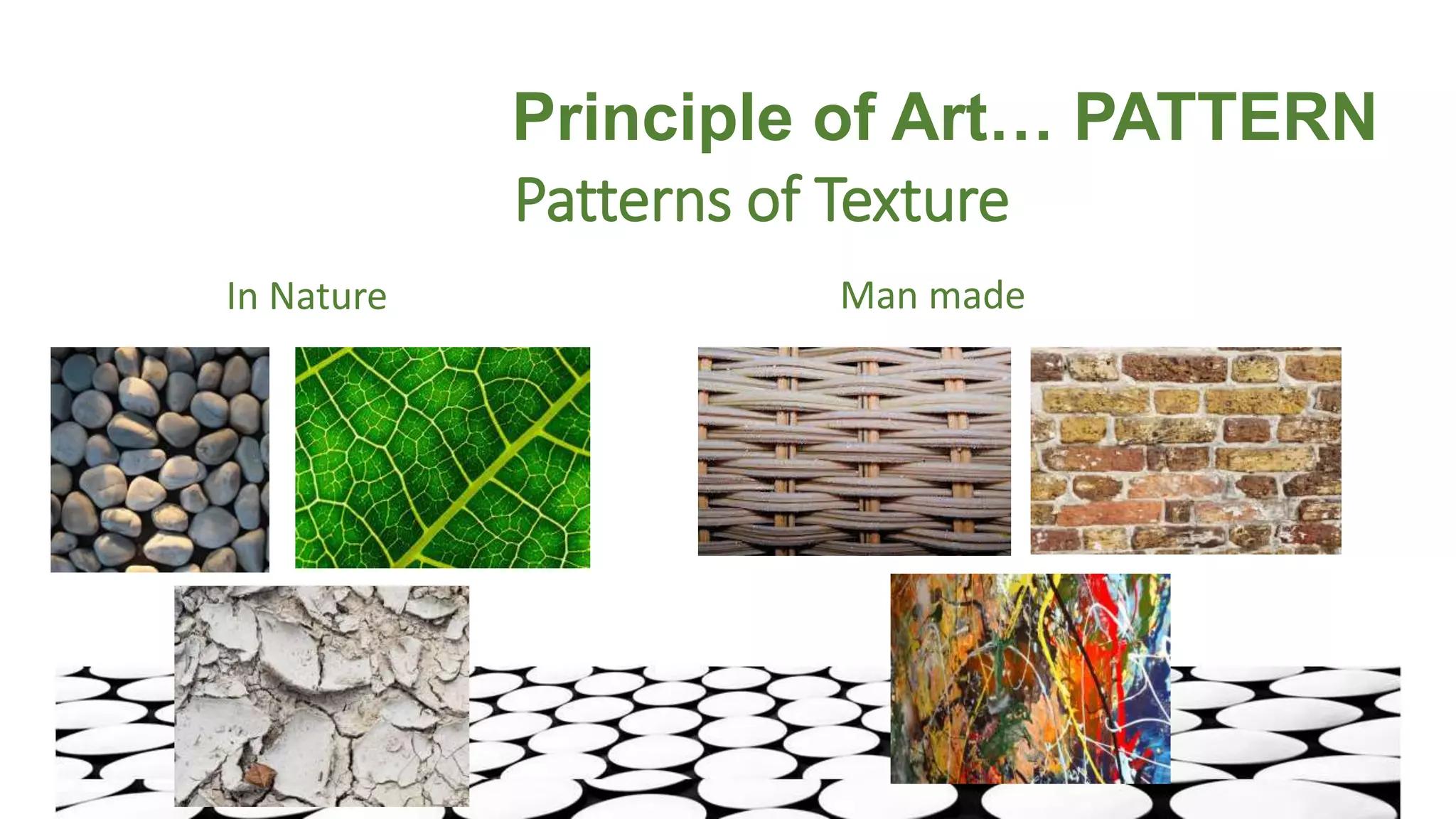 Principle of art pattern | PPTX