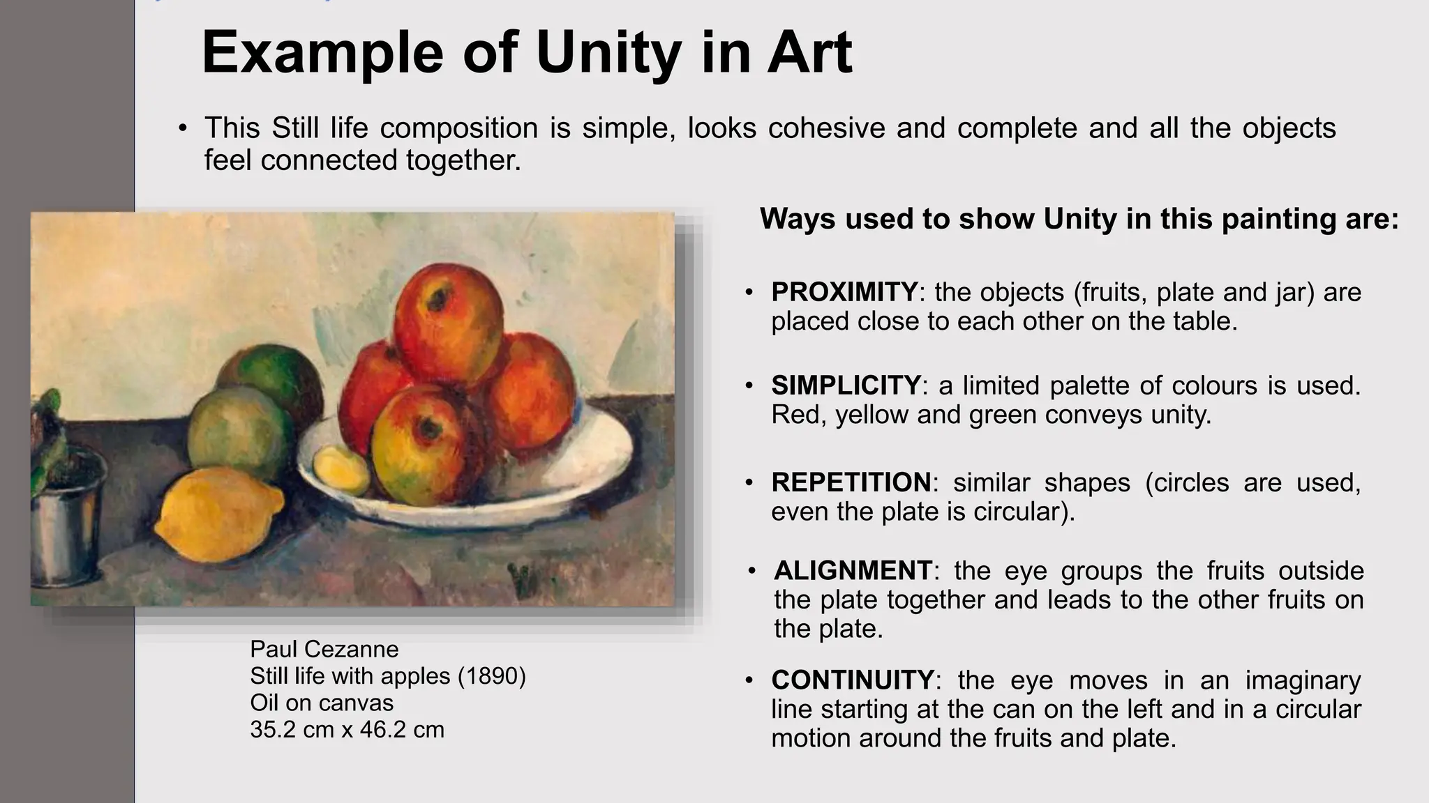 PRINCIPLE OF ART - UNITY.pptx