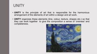 PRINCIPLE OF ART - UNITY.pptx