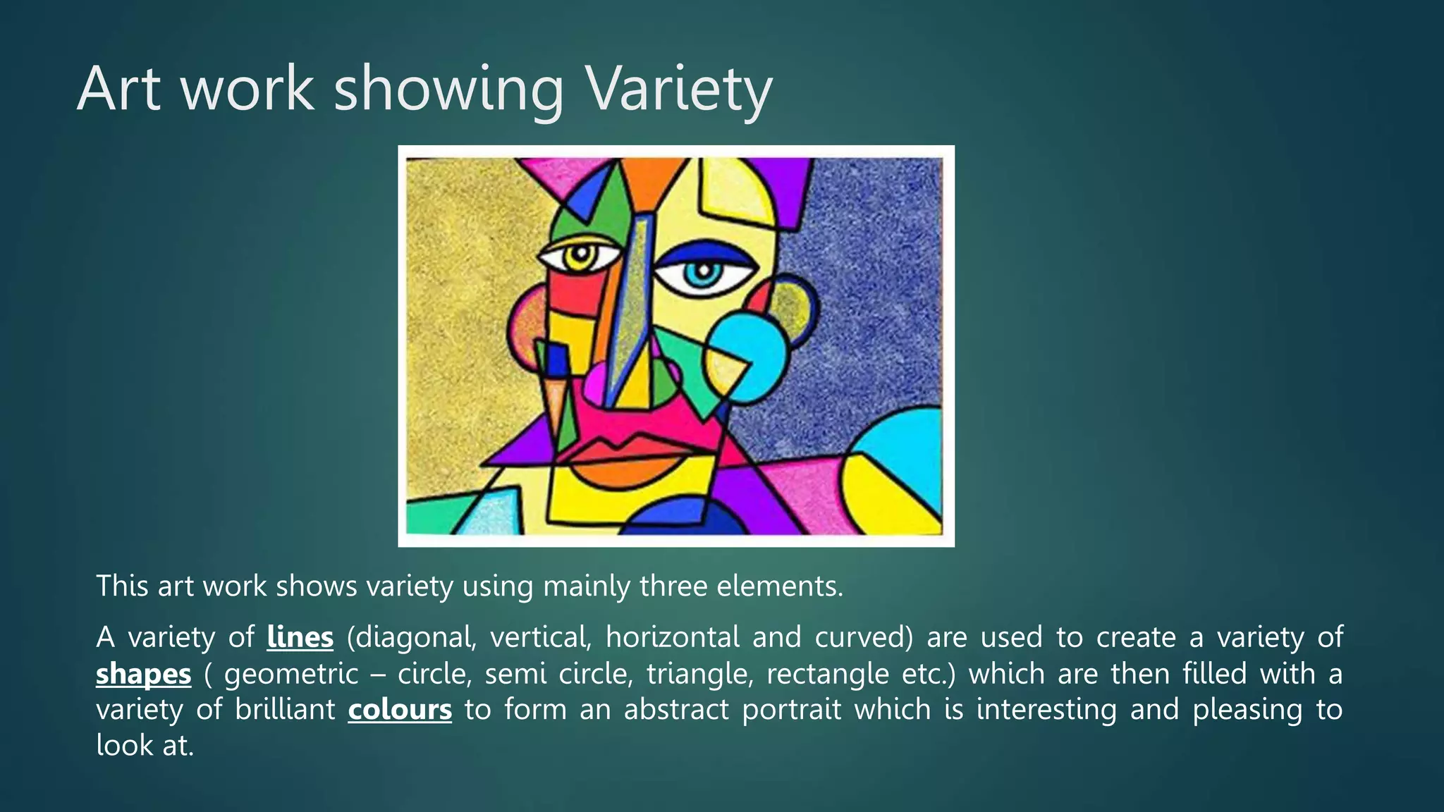 PRINCIPLE OF ART - VARIETY.pptx