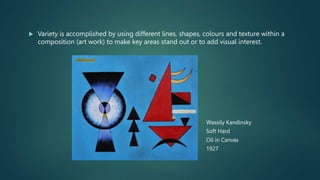 PRINCIPLE OF ART - VARIETY.pptx