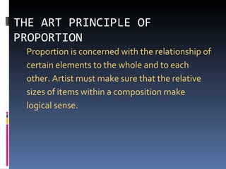 Principle of arts | PPT