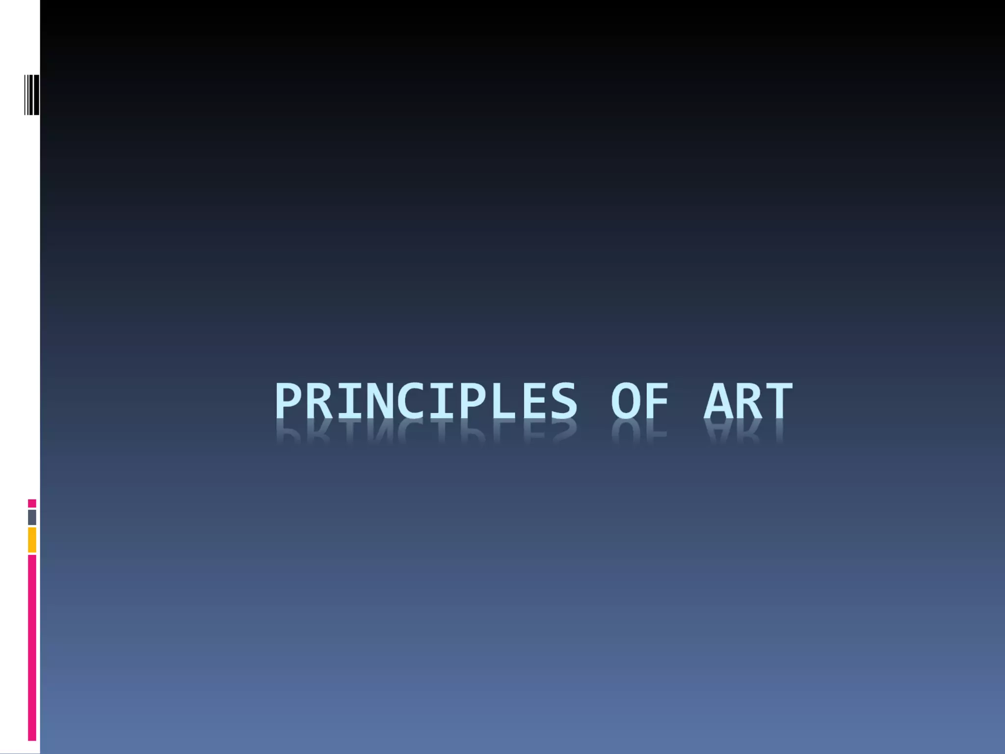Principle of arts | PPT