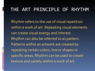 Principle of arts | PPT
