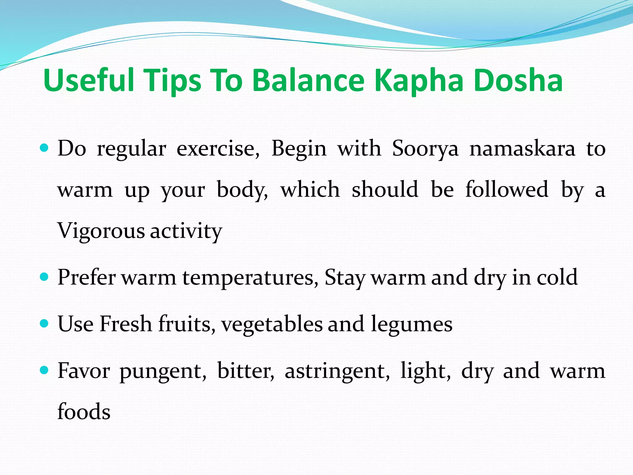 Principle of ayurveda | PPT