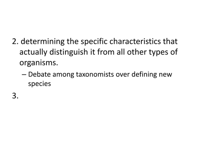 Principle of classification of living things | PPTX | Biological ...