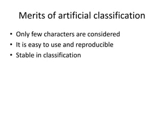 Principle of classification of living things | PPTX