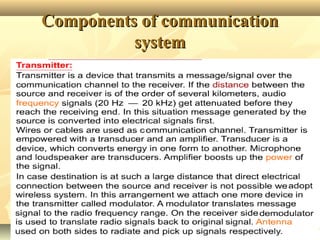 Principle of communication | PPT | Computer Networking | Computing