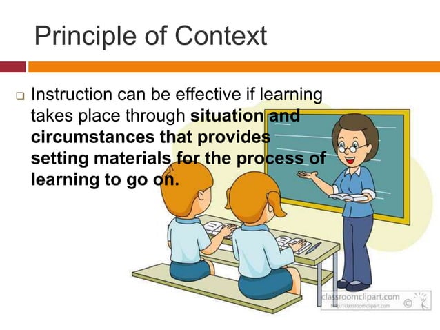 Principle of context | PPTX