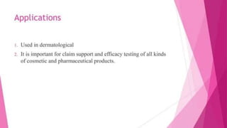 Principle of cosmatic evaluation cosmetics science.pptx