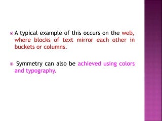 Principle of design | PPT