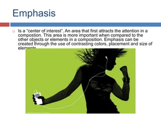 Principle of design used in the graphic arts | PPTX