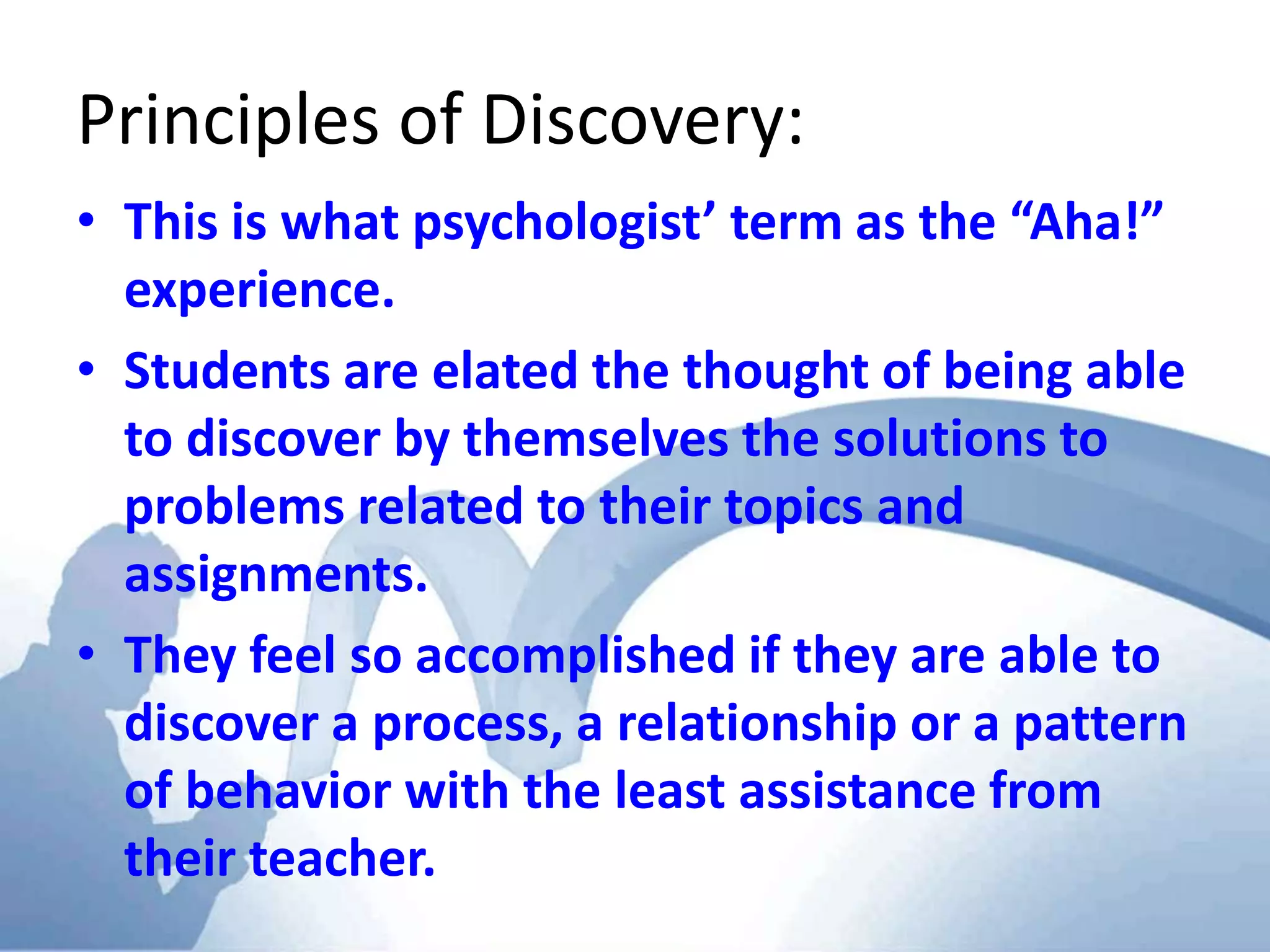 Principle of discovery | PPTX